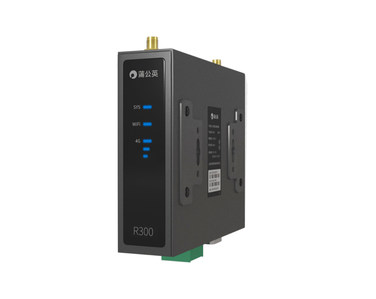 蒲公英4G工业无线路由器R300-2121G-贝锐商城